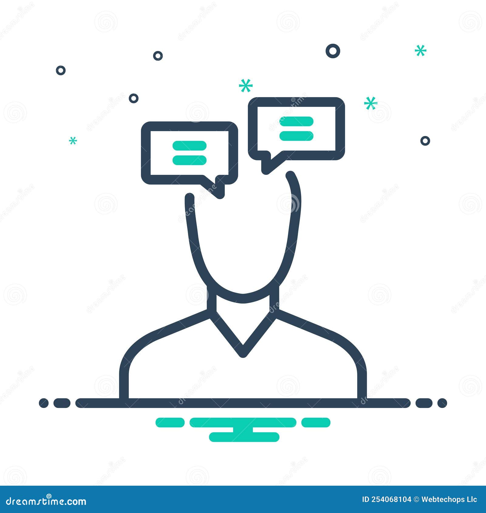 Mix Icon for Inner, Internal and Inside Stock Illustration ...