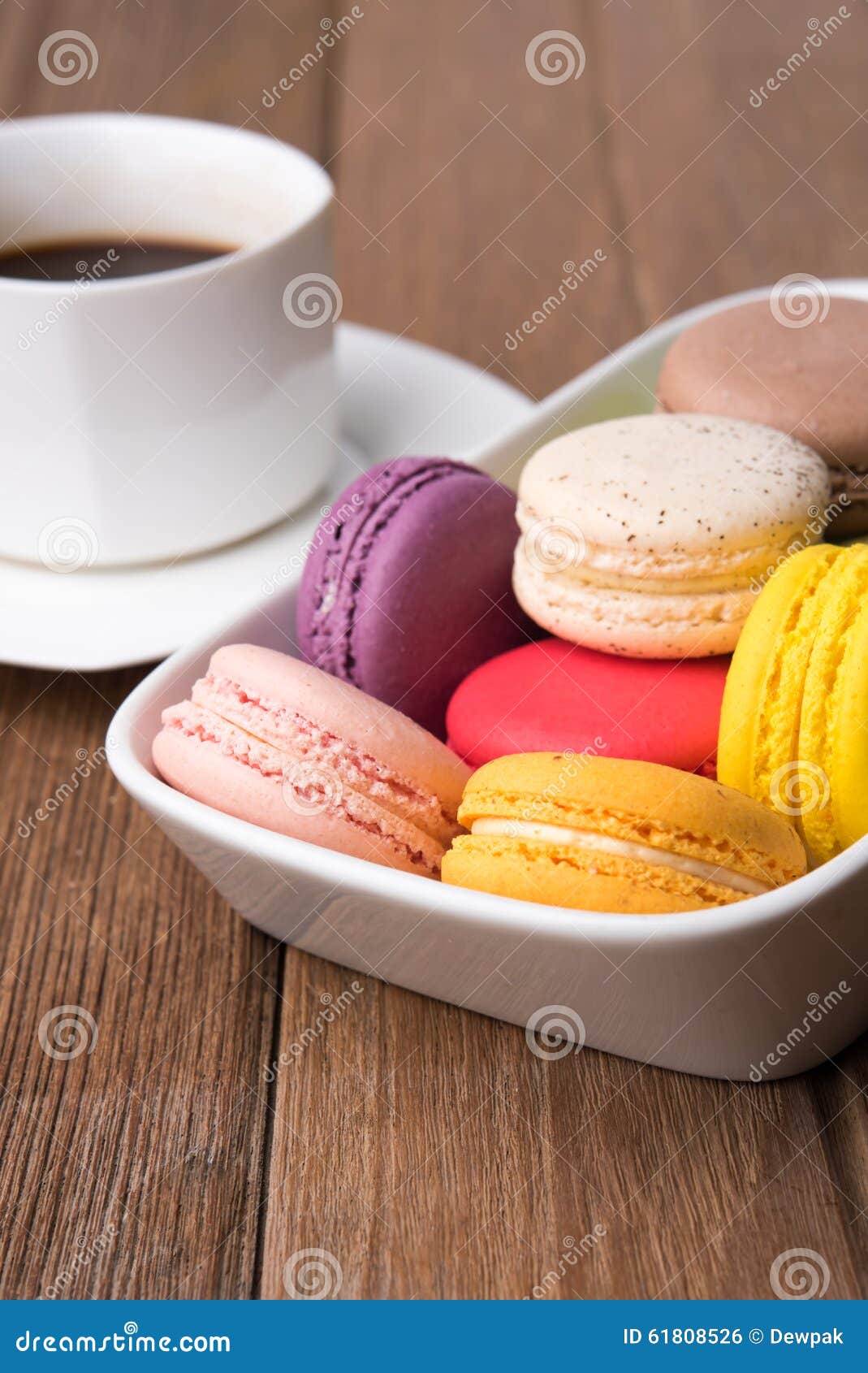 Mix Macaroon stock photo. Image of confection, dessert - 61808526