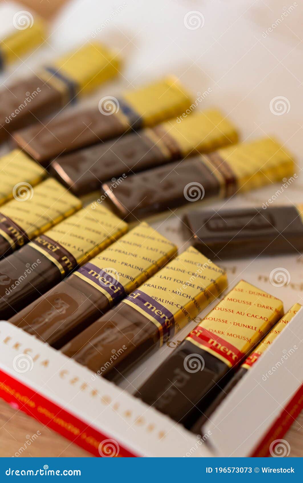 Merci Chocolate Christmas Figures Editorial Photo | CartoonDealer.com ...