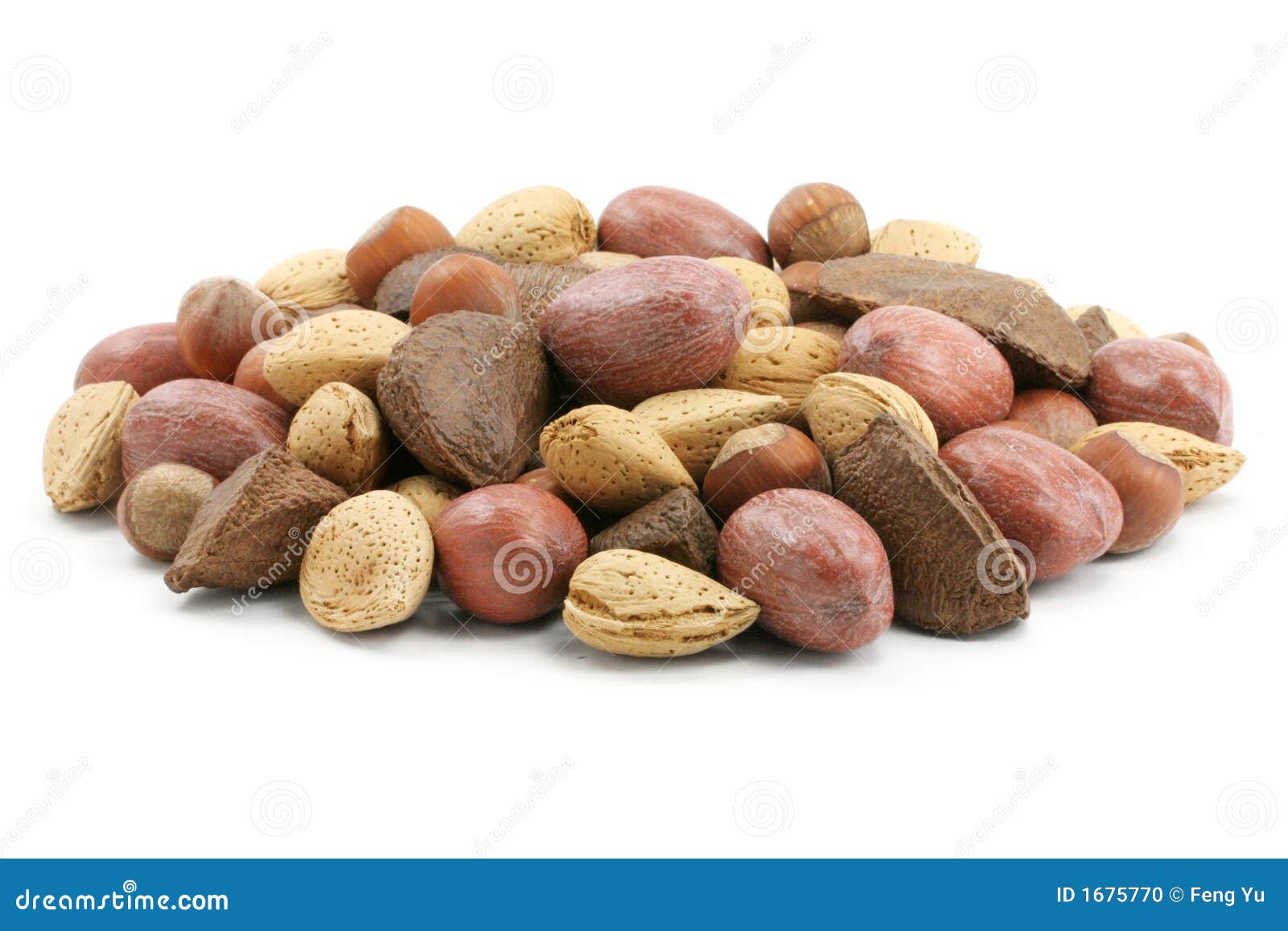 Mix nuts stock photo. Image of food, brazil, pecan, fruit - 1675770