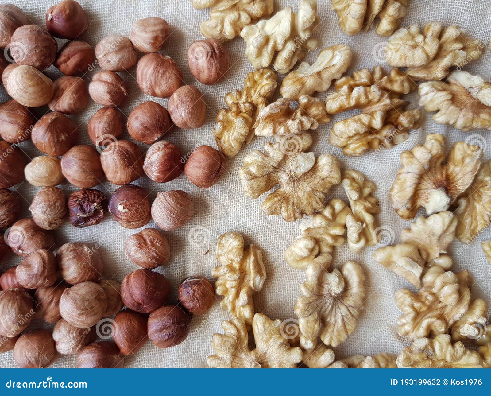 Mix of nuts for breakfast stock photo. Image of healthy - 193199632