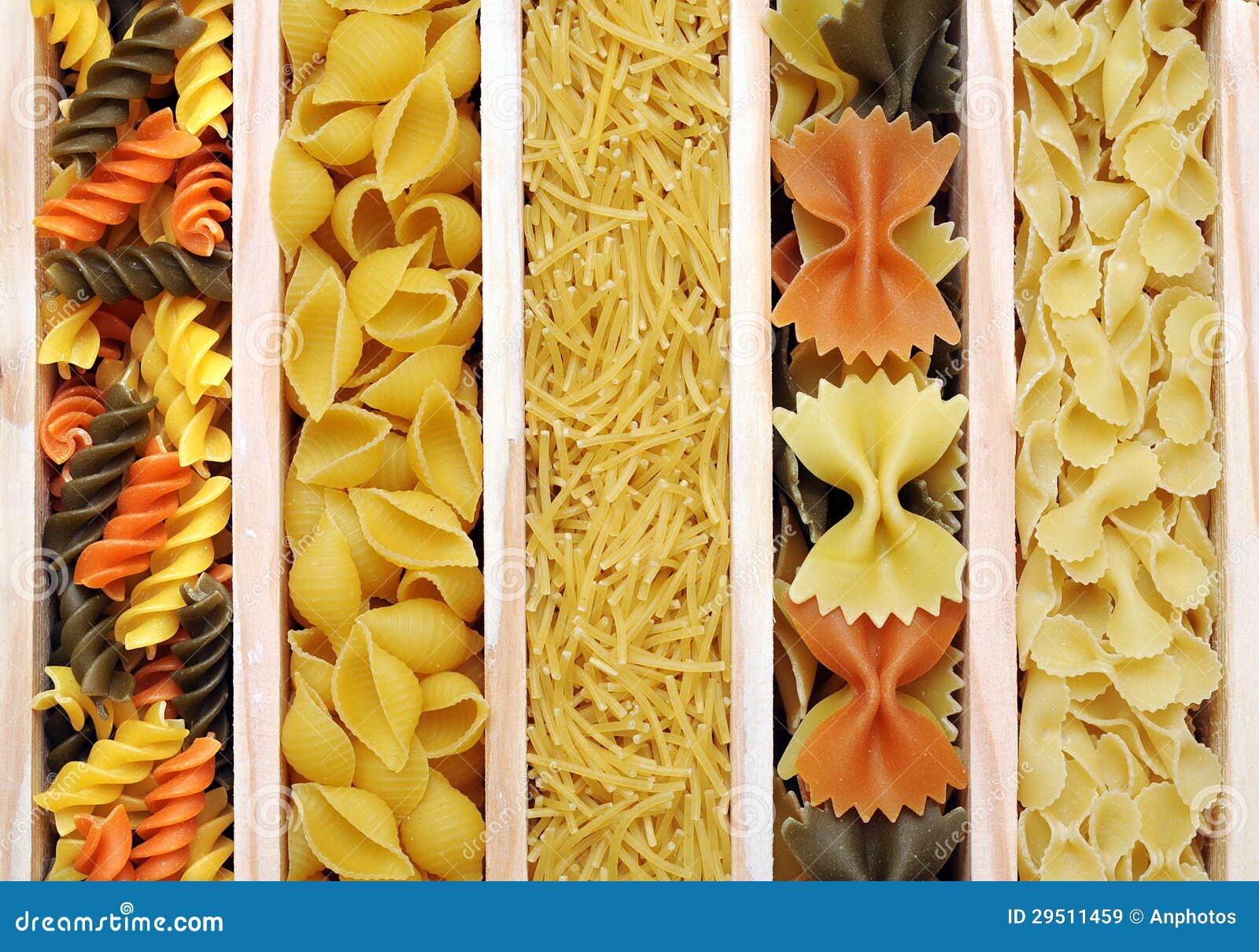 Mix of pasta stock image. Image of thin, ingredient, wheat - 29511459