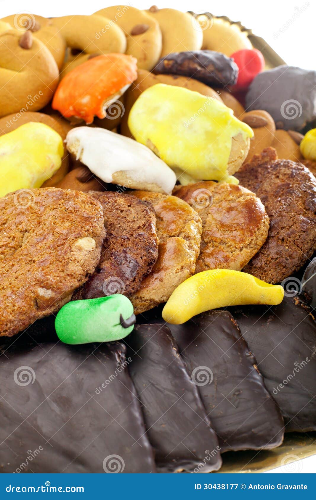 Mix of Pastries and Cookies Stock Image - Image of homemade, holiday ...
