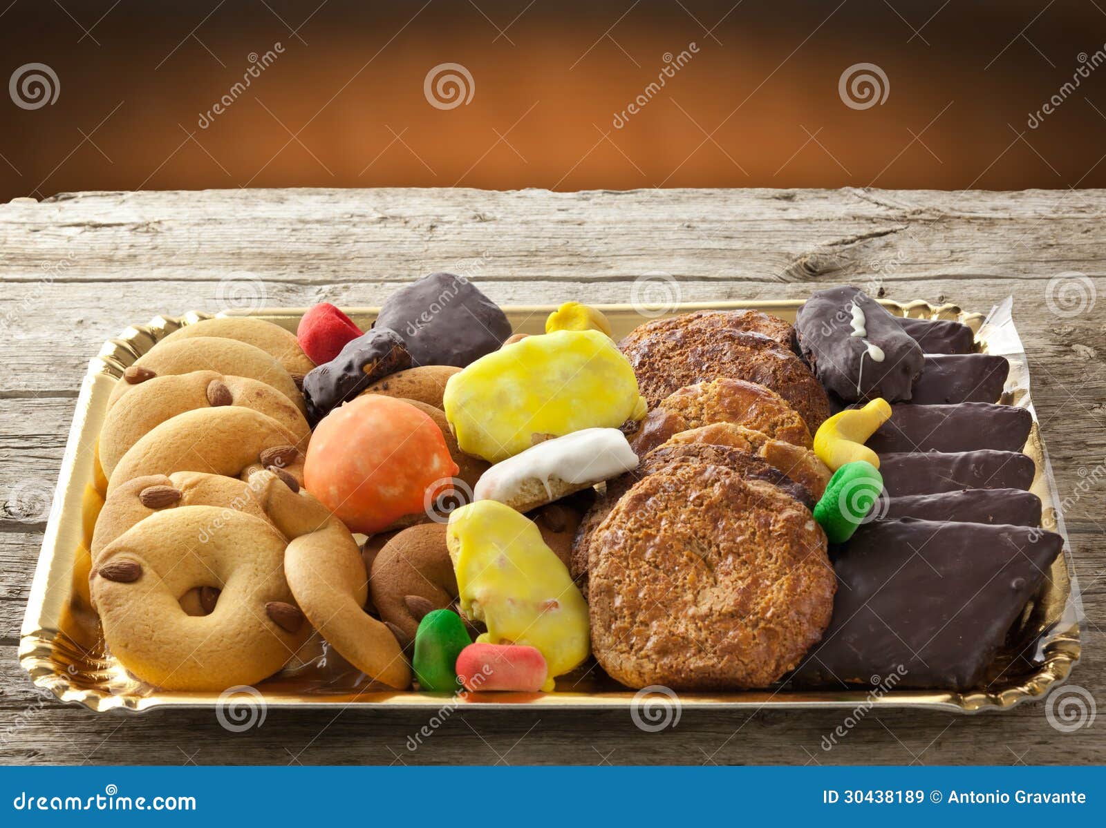 Mix of Pastries and Cookies Stock Image - Image of chocolate, cookies ...