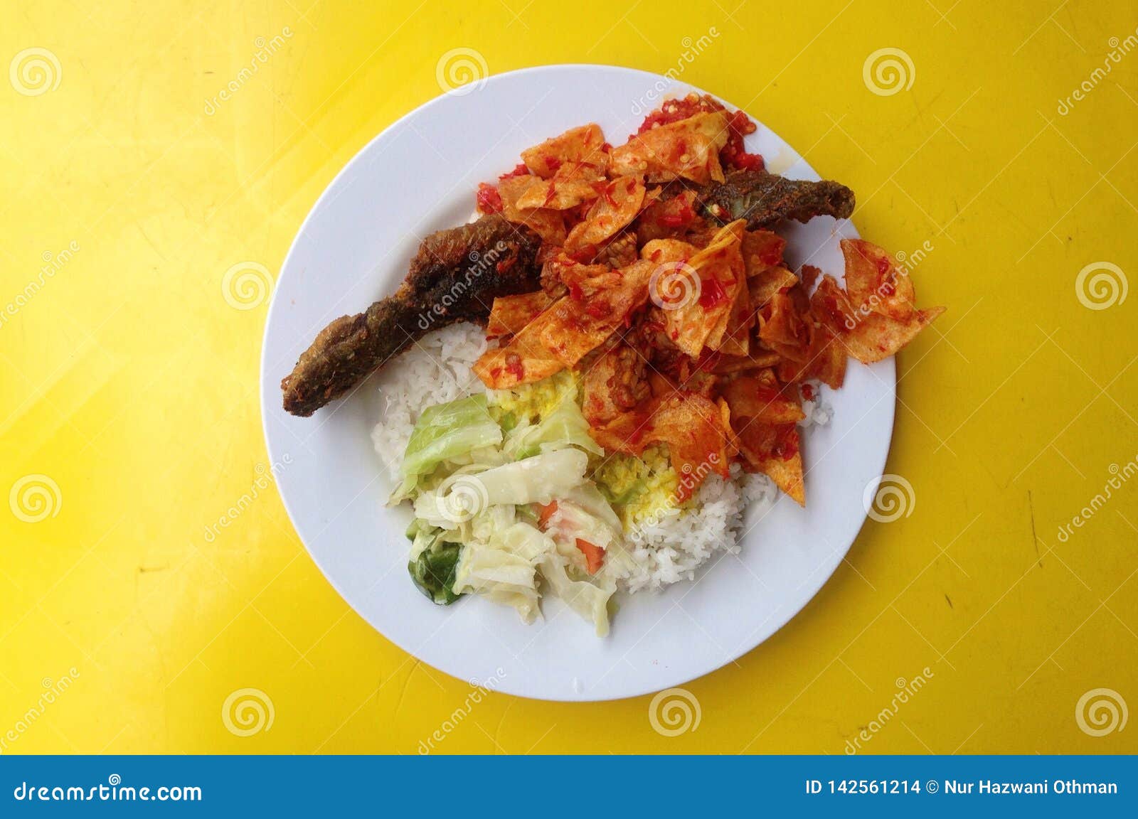 Mix rice in Malaysia stock photo. Image of malay, malaysia - 142561214