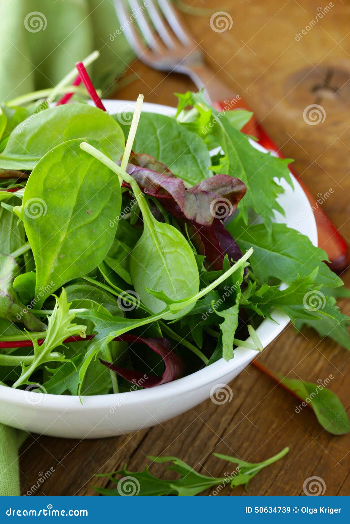 Mix Salad (arugula, Iceberg, Red Beet) Stock Image - Image of mesclun ...