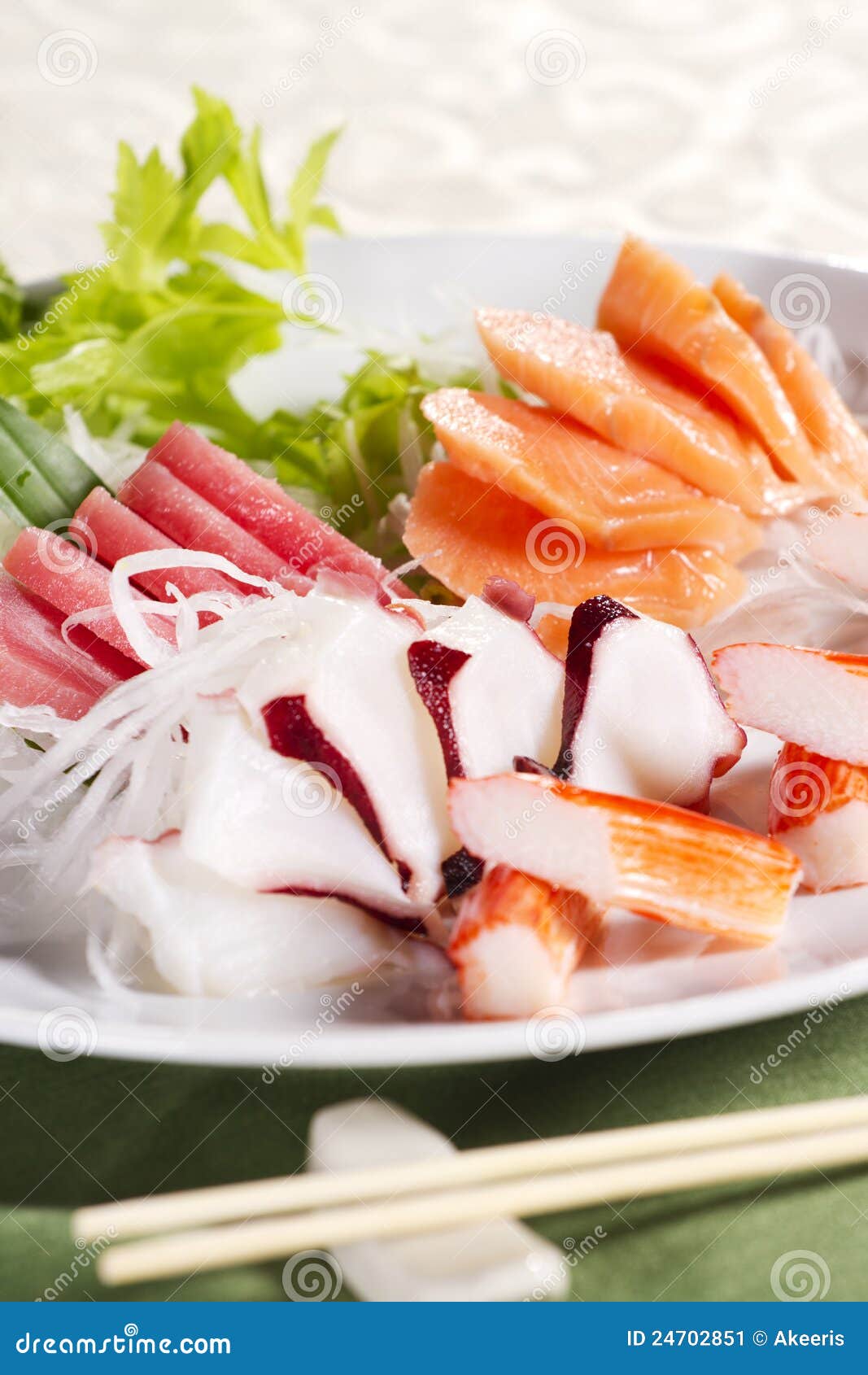 Mix sashimi stock image. Image of culture, oriental, healthy - 24702851