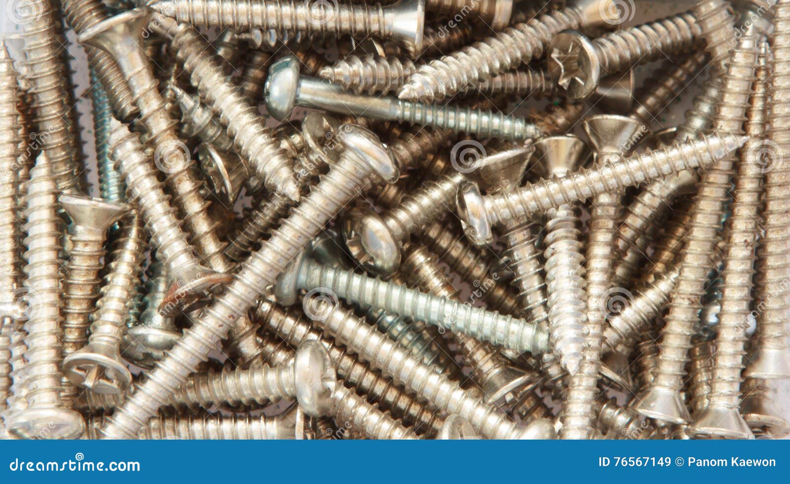 Mix Screws stock image. Image of work, bolt, object, workshop - 76567149
