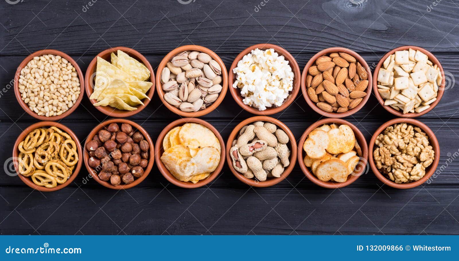 Mix of snacks stock photo. Image of appetizer, crackers - 132009866