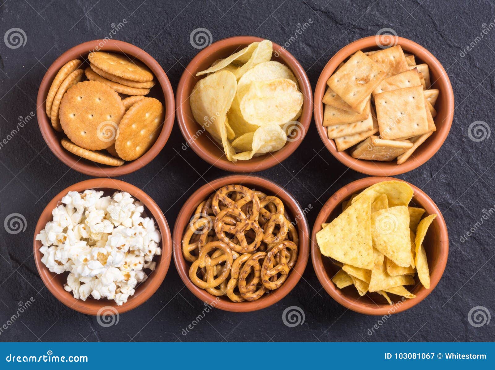 Mix of snacks stock image. Image of mixed, food, rustic - 103081067