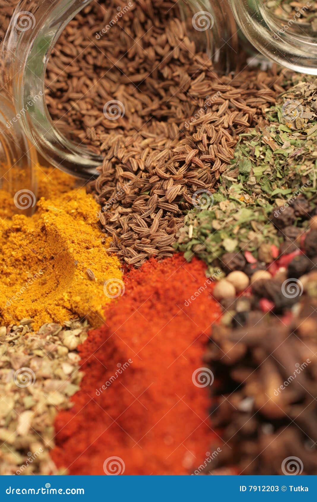Mix of Spices stock image. Image of organic, symmetry - 7912203
