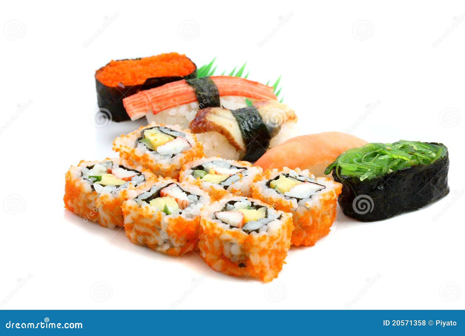 Mix sushi stock photo. Image of cooking, healthy, east - 20571358