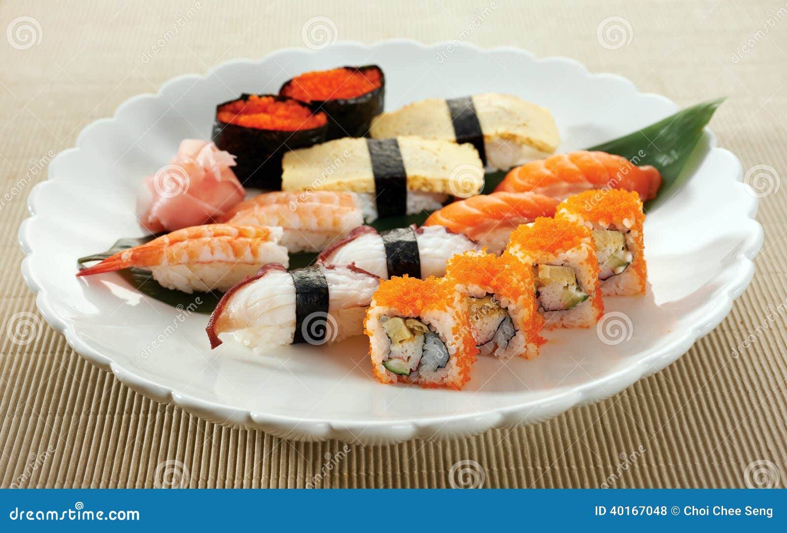 Mix sushi stock photo. Image of fresh, shrimp, freshness - 40167048