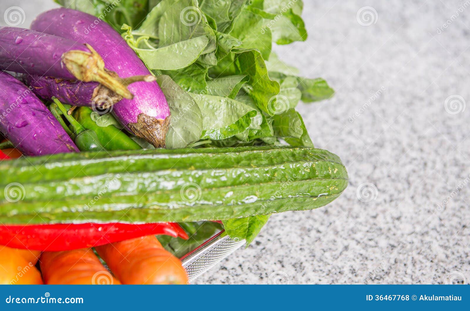 Mix Tropical Vegetables III Stock Photo - Image of assortment, lady ...