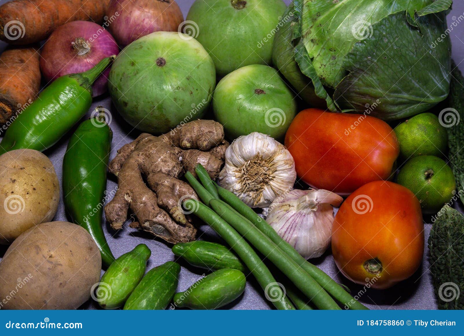 Varieties of Vegetables from Market Stock Photo - Image of organic ...
