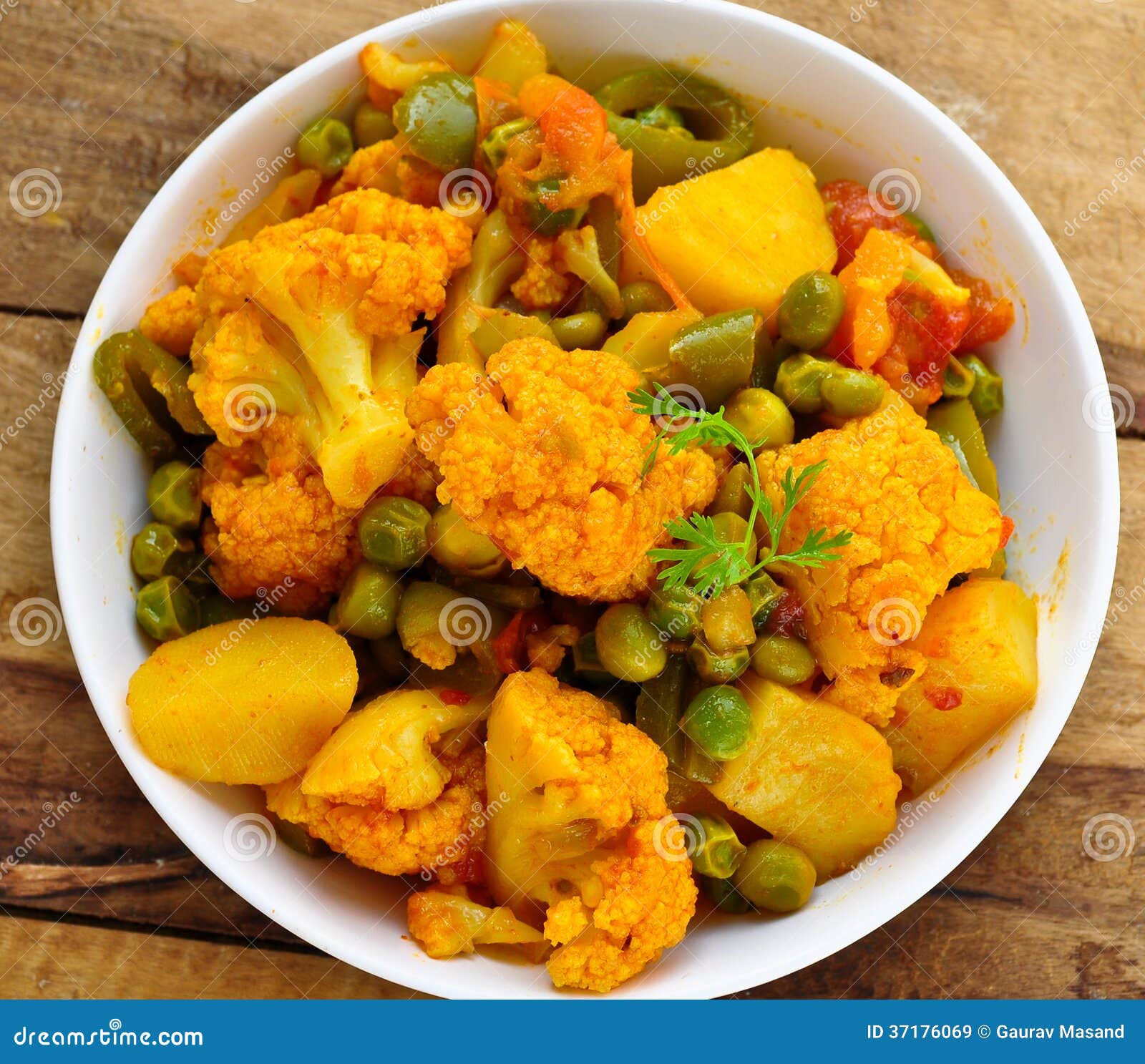 Mix vegetable Curry stock image. Image of ground, indian - 37176069