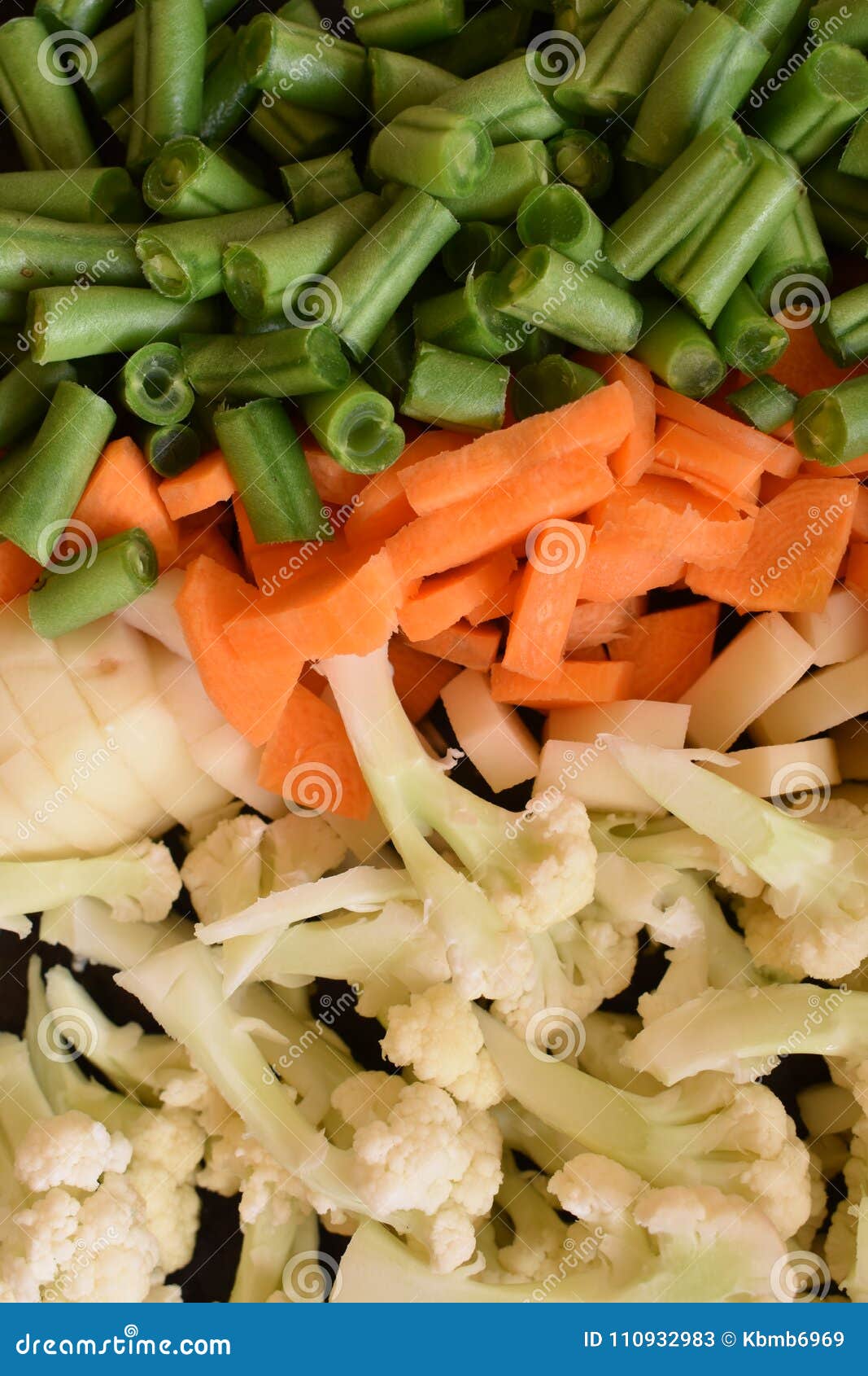 Mix Vegetable at Kitchen after Cutting. Stock Image - Image of gourmet ...