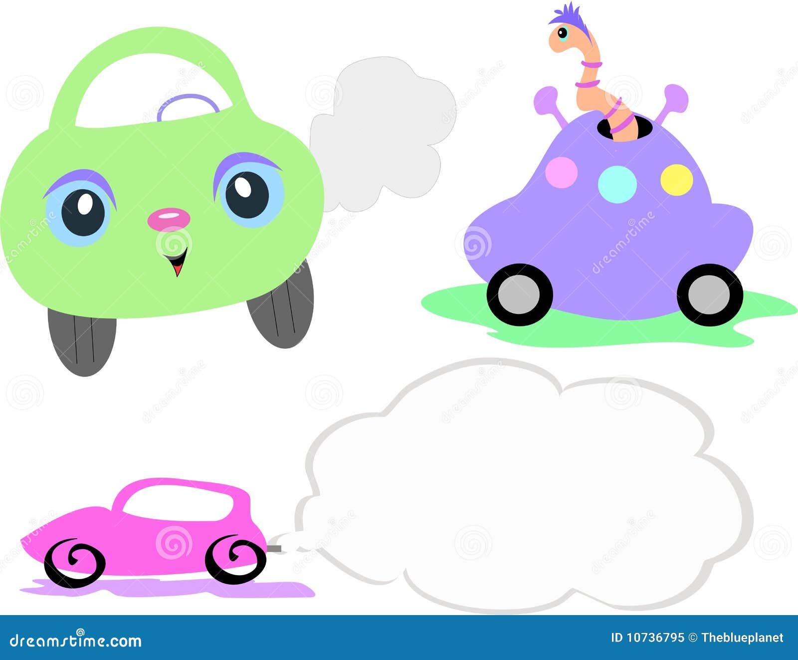 Mix of Vehicles stock illustration. Illustration of steering - 10736795