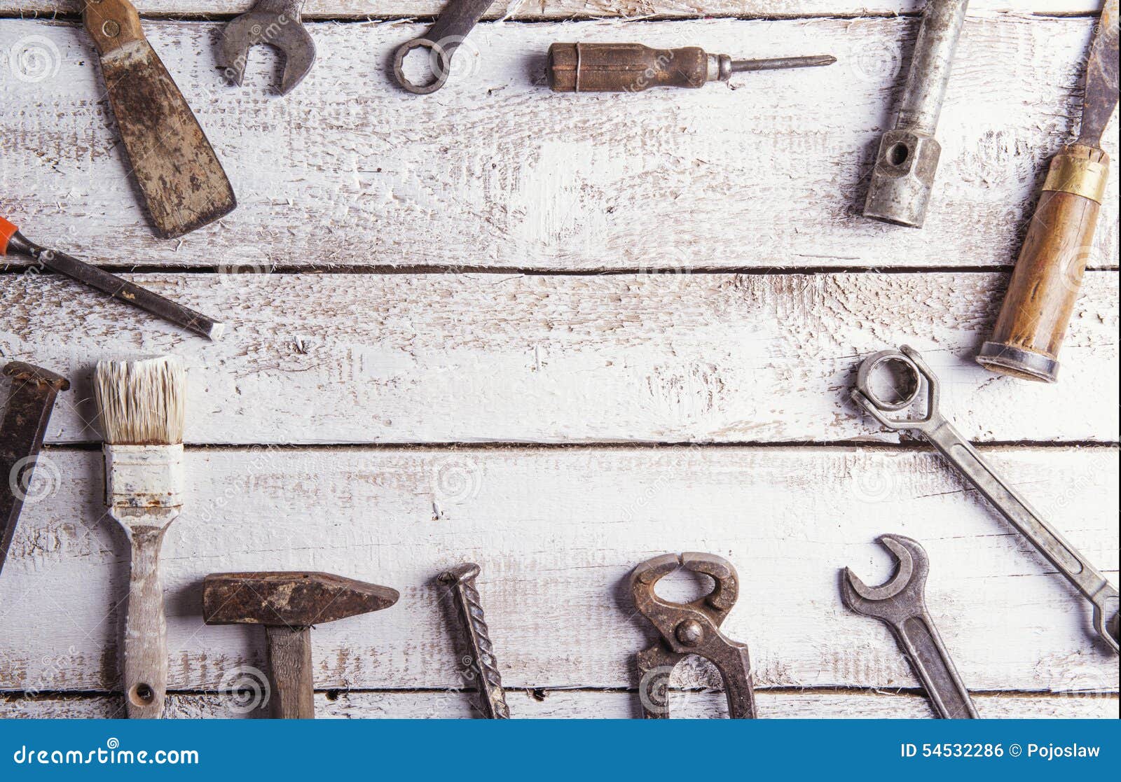 Mix of work tools stock photo. Image of celebrate, concept - 54532286