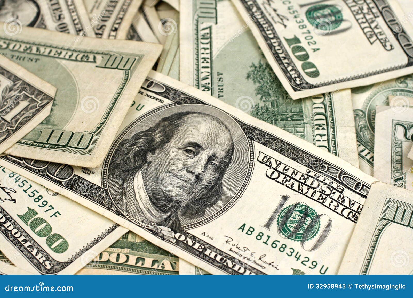 Mixed American Currency stock image. Image of bills, money - 32958943