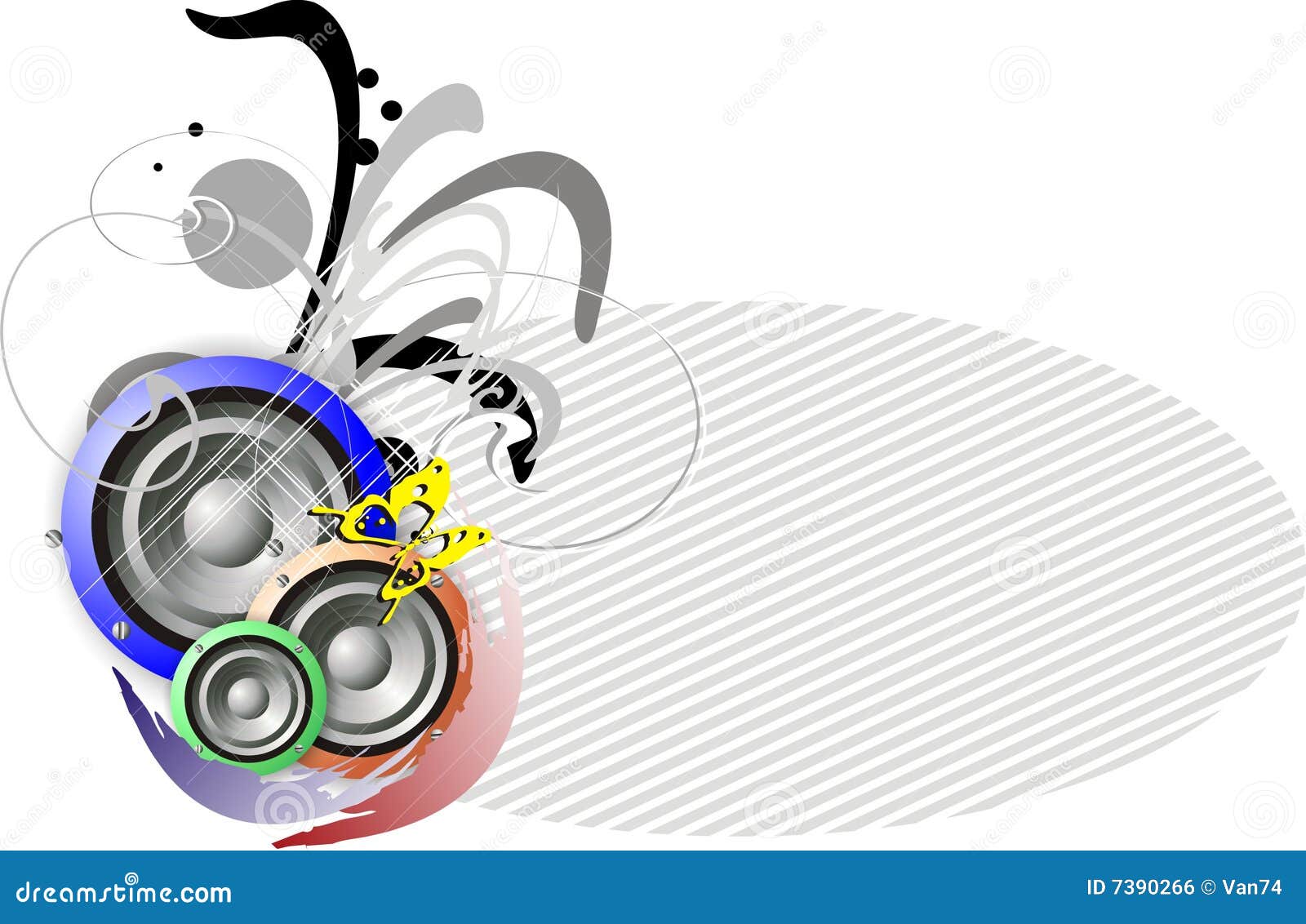 Mixed background stock vector. Illustration of shape, abstract - 7390266