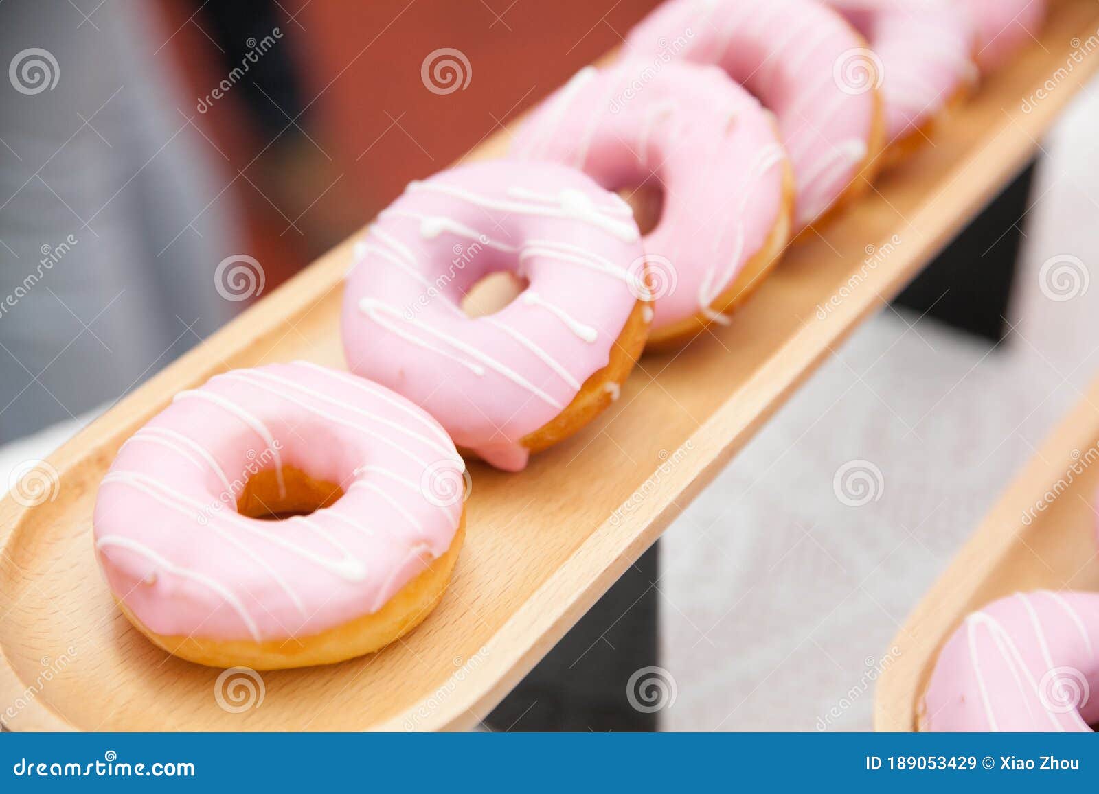 Mixed bakery snacks table stock image. Image of burger - 189053429