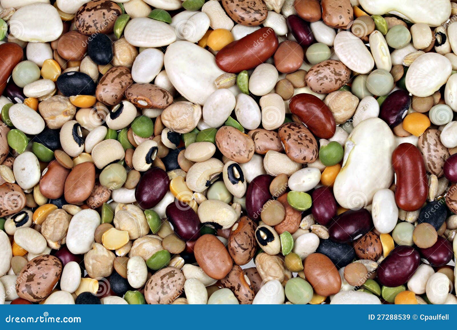 Mixed beans stock image. Image of detail, organic, crop - 27288539