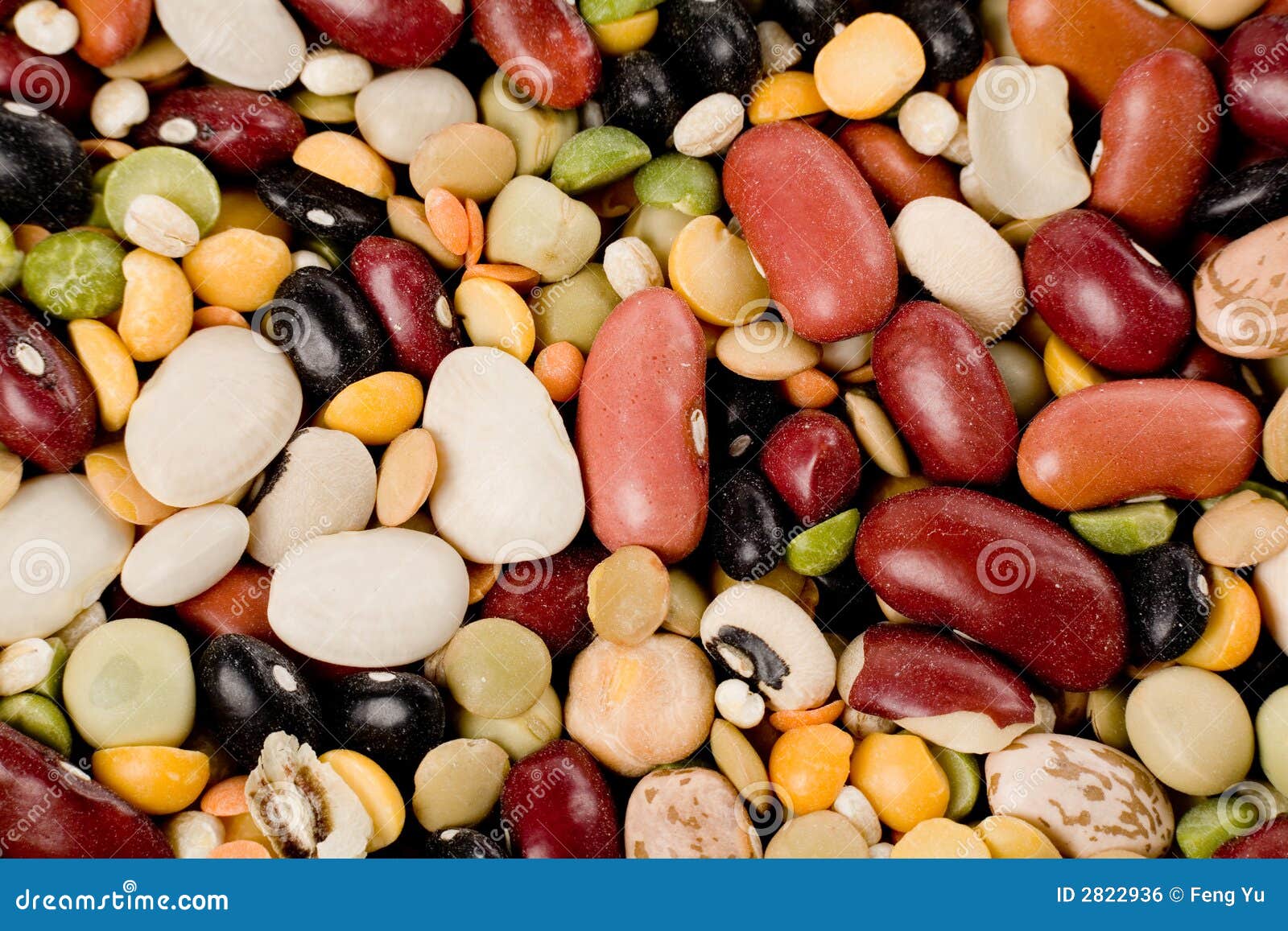 Mixed beans stock photo. Image of white, ingredient, lentil - 2822936