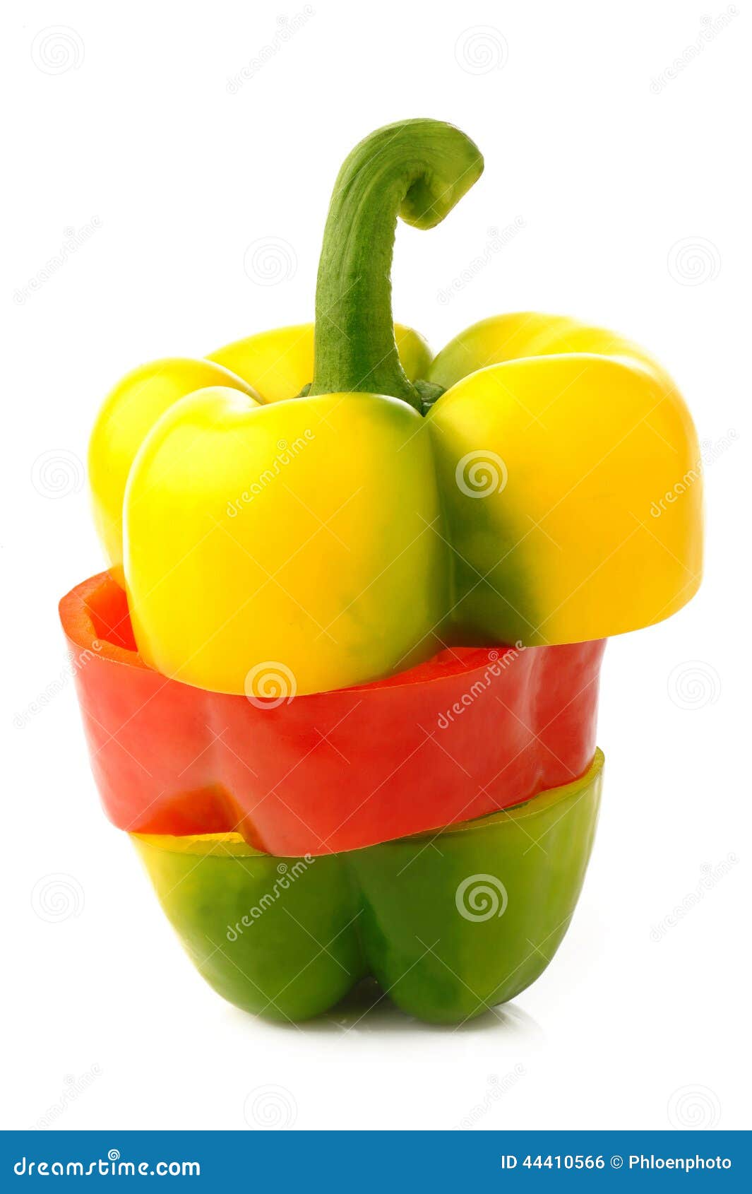Mixed bell pepper stock photo. Image of paprika, ripe - 44410566