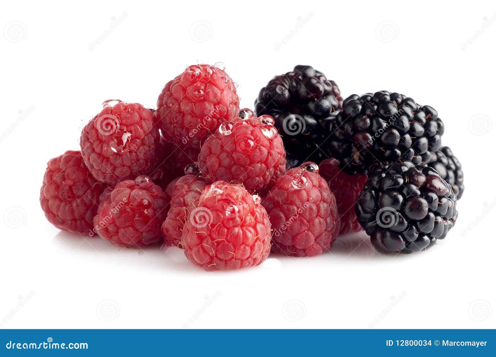 Mixed berries stock photo. Image of blackberry, food - 12800034