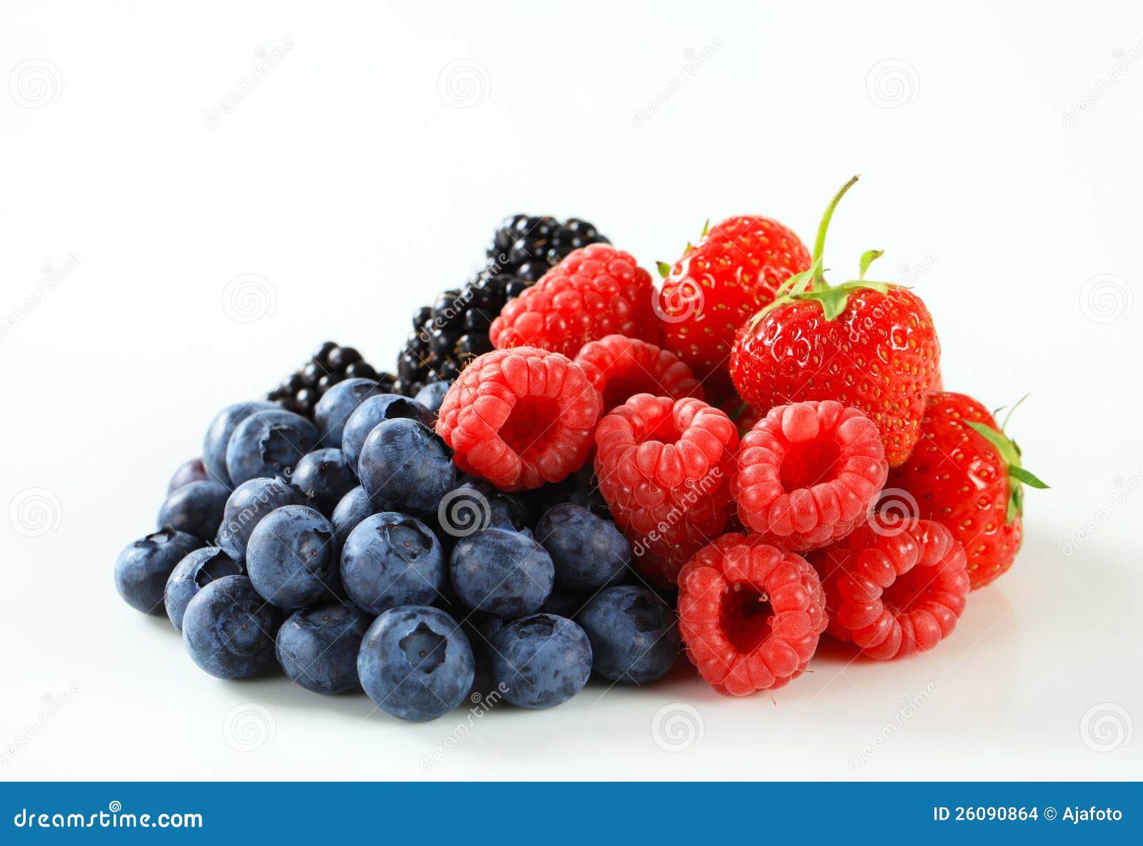 Mixed berries stock photo. Image of ripe, berry, luscious - 26090864