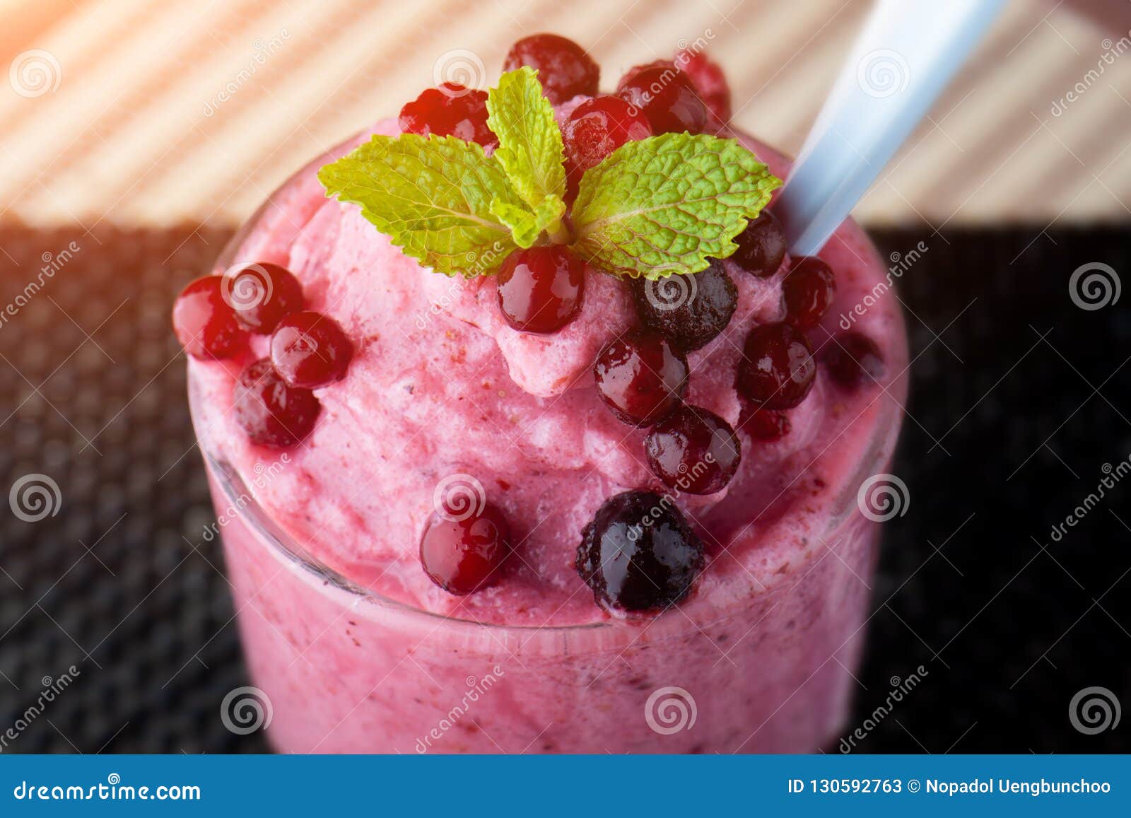 Mixed Berry Smoothie with Yogurt. Stock Image - Image of healthy, fresh ...