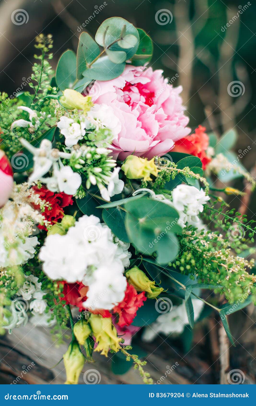 Mixed Bouquet of Flowers stock photo. Image of close - 83679204