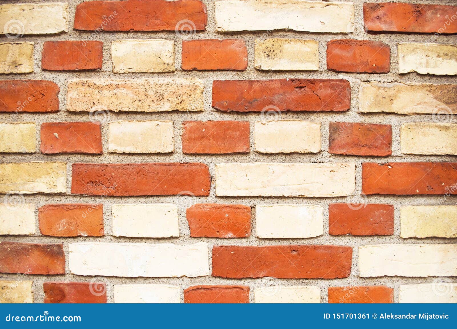 Mixed Brick Wall Background Stock Image - Image of abstract, surface ...