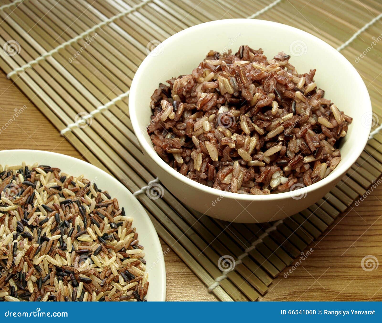 Mixed brown rice stock photo. Image of kitchen, nutrition - 66541060