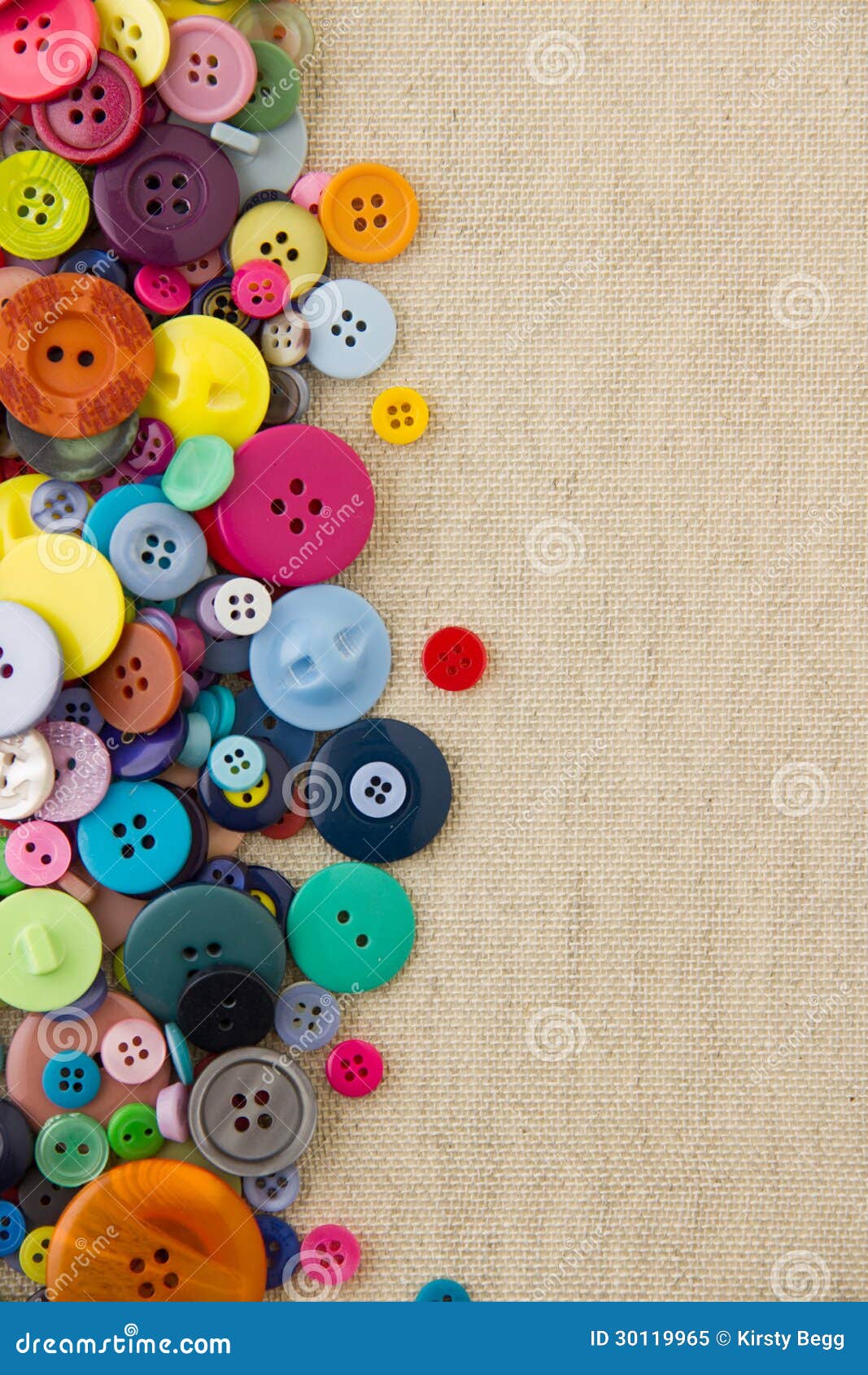 Buttons with Copy Space on Hessian Stock Image - Image of pattern ...