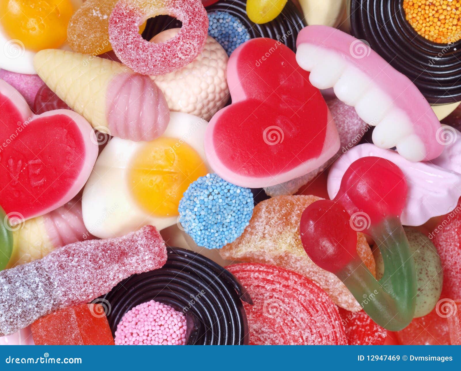 Mixed Candy stock image. Image of colourful, bright, background - 12947469