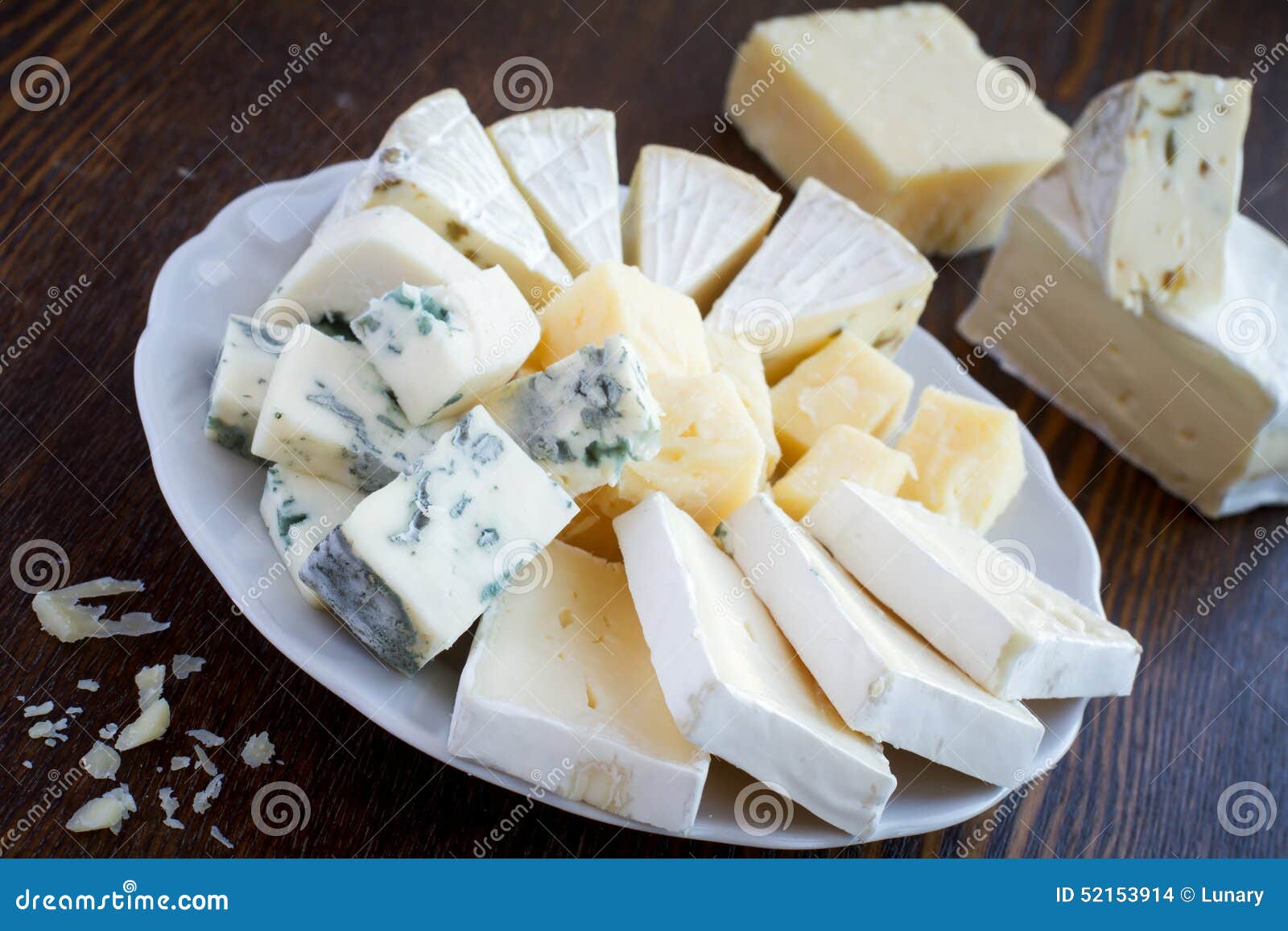 Mixed cheese stock photo. Image of fresh, circle, olive - 52153914