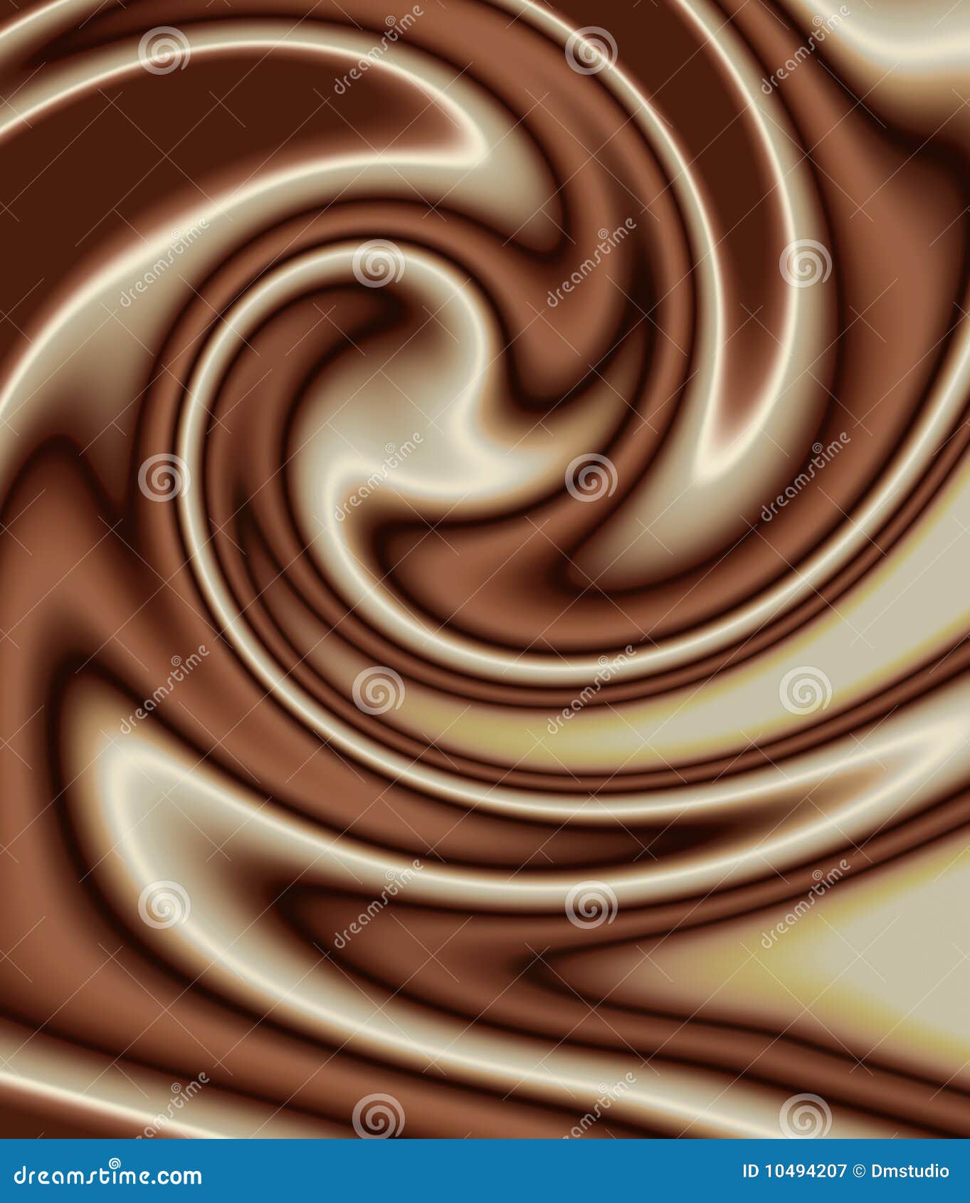Mixed chocolate swirl stock illustration. Illustration of cooking ...