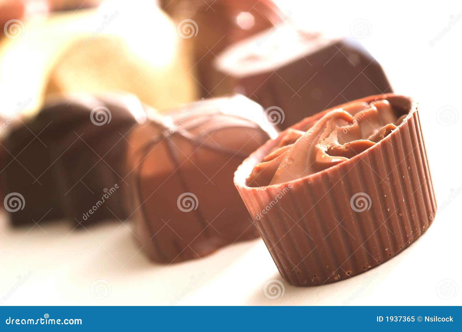 Mixed Chocolates stock image. Image of chocolates, calories - 1937365
