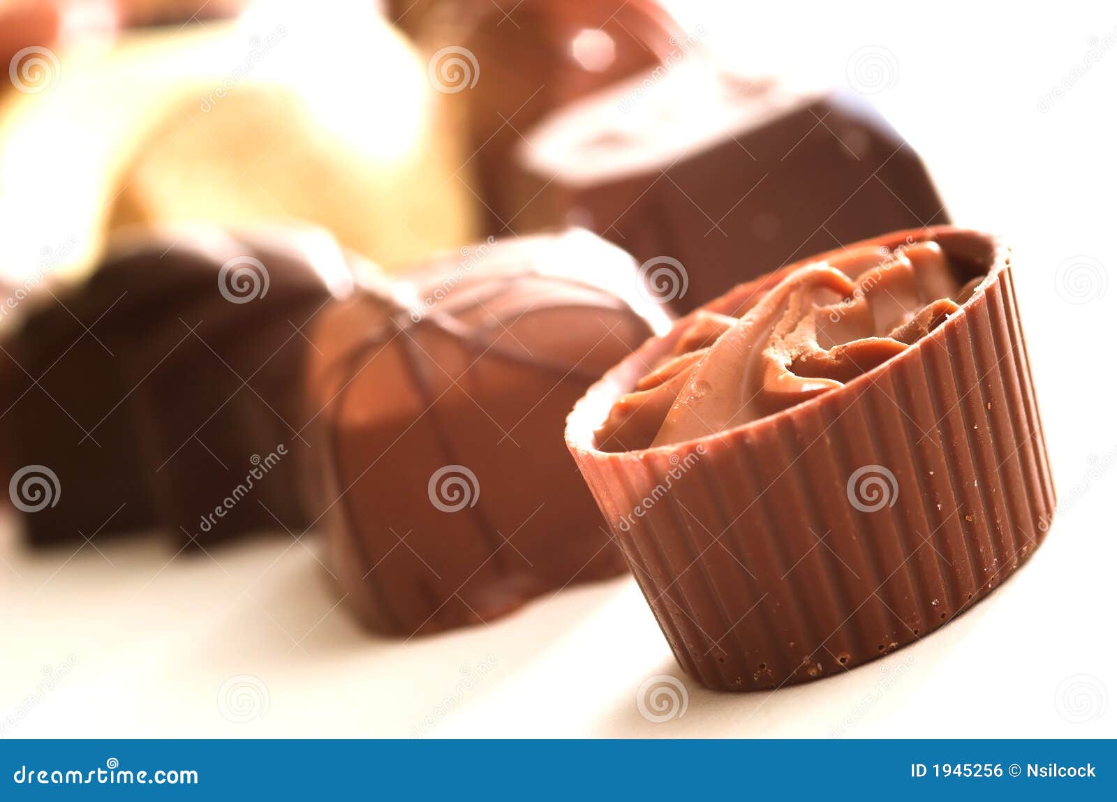 Mixed Chocolates stock photo. Image of celebration, confectionery - 1945256