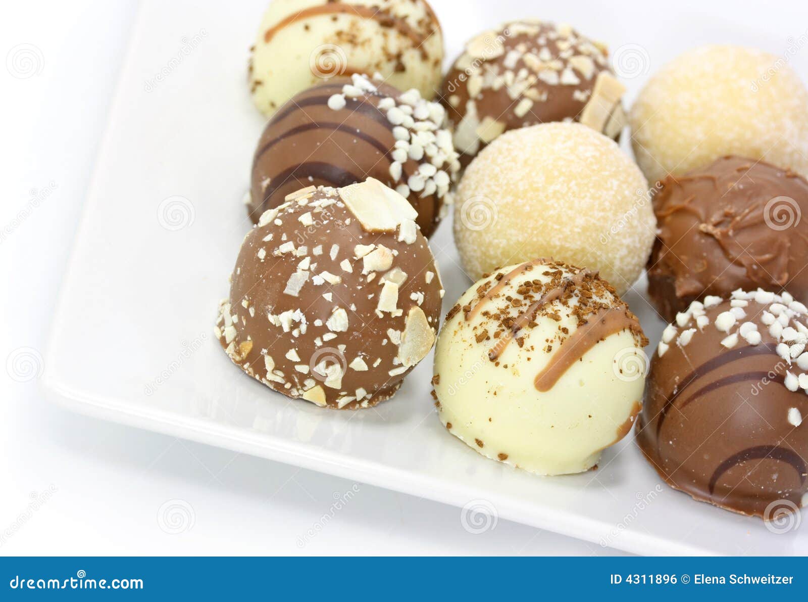 Mixed chocolates stock photo. Image of sweet, holiday - 4311896