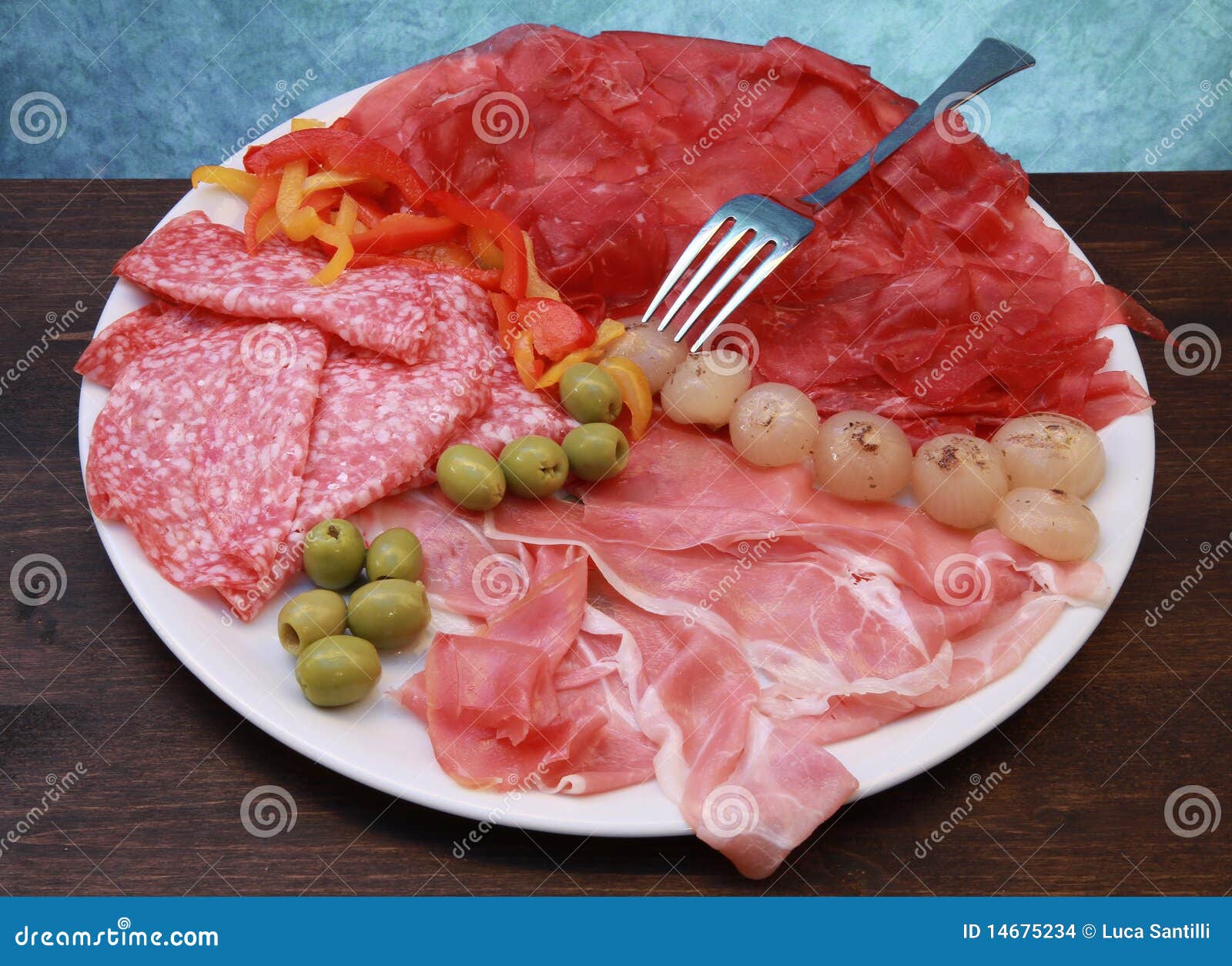 Mixed cold cuts stock photo. Image of banquet, food, italian - 14675234