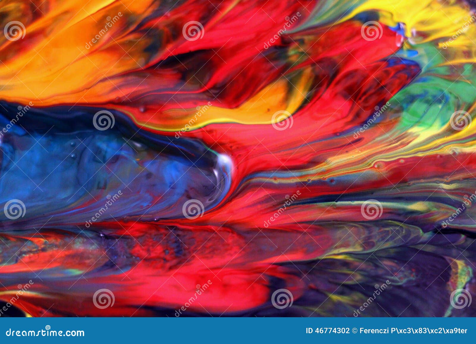Mixed color magic stock photo. Image of decoration, motion - 46774302