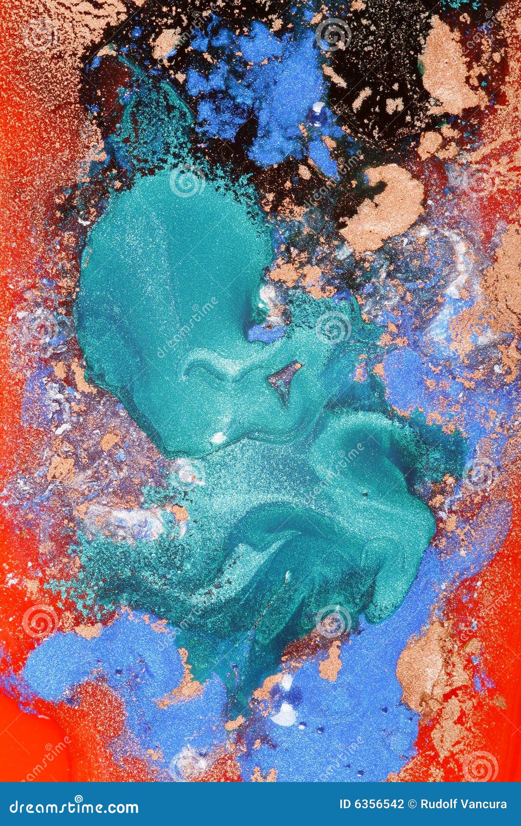 Mixed color painting stock photo. Image of colour, paint - 6356542