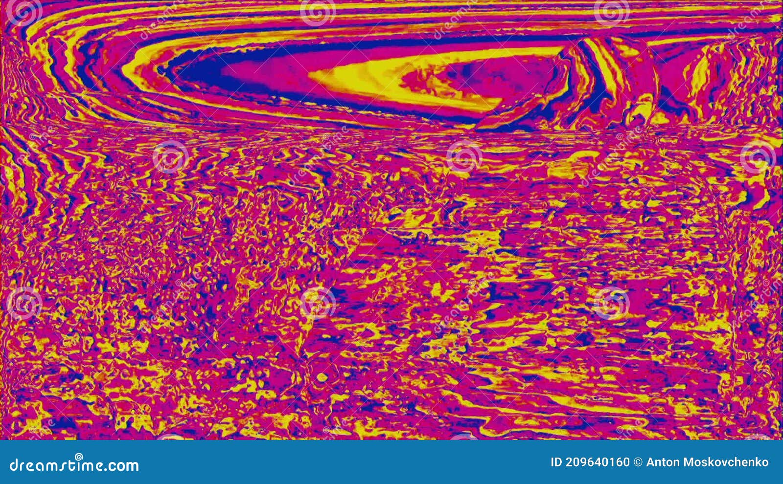 Mixed-colored Error Data Neon Cyberpunk Shimmering Background. Stock ...