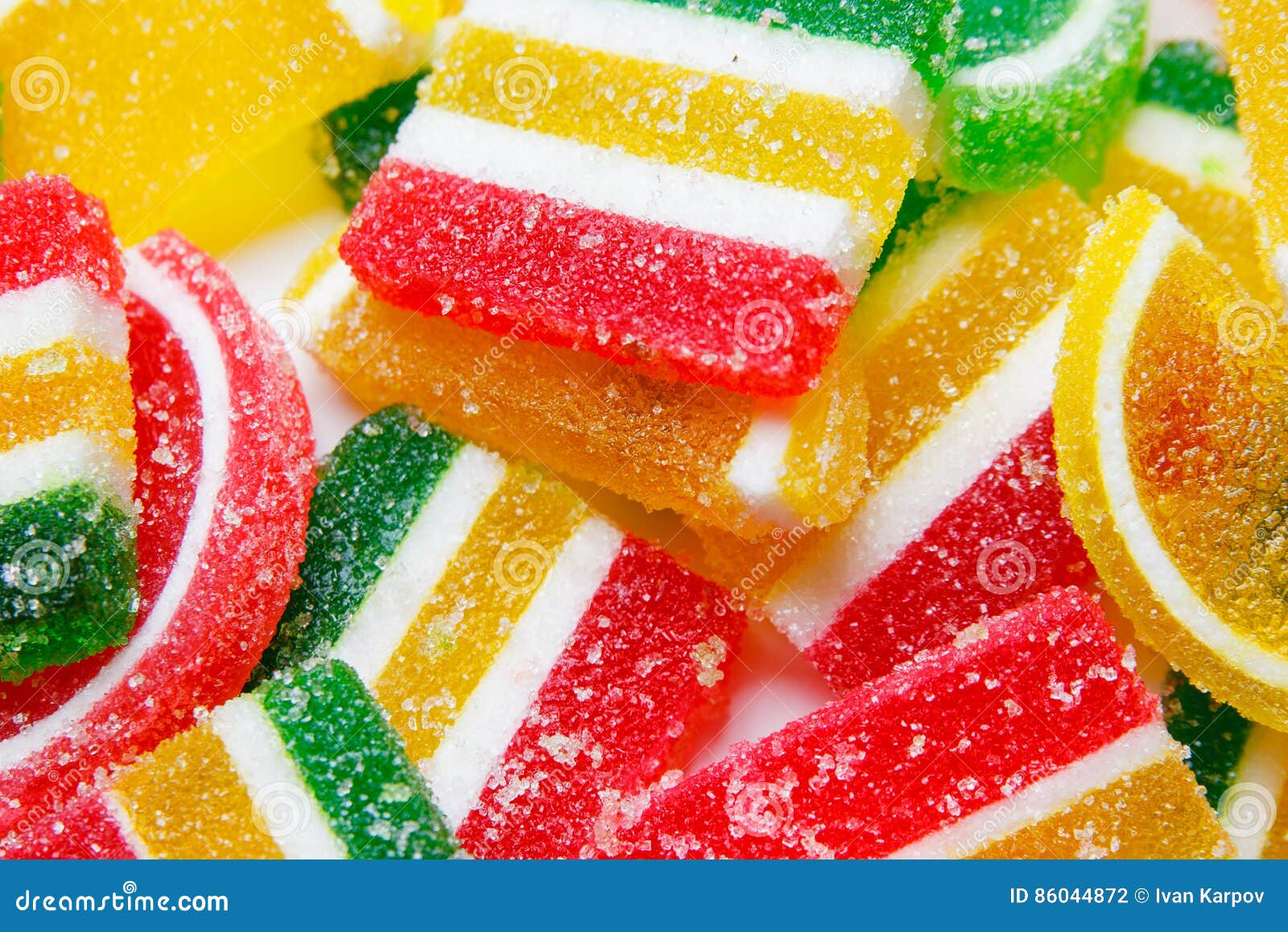 Mixed Colorful Candies Background Stock Photo - Image of hard, circle ...