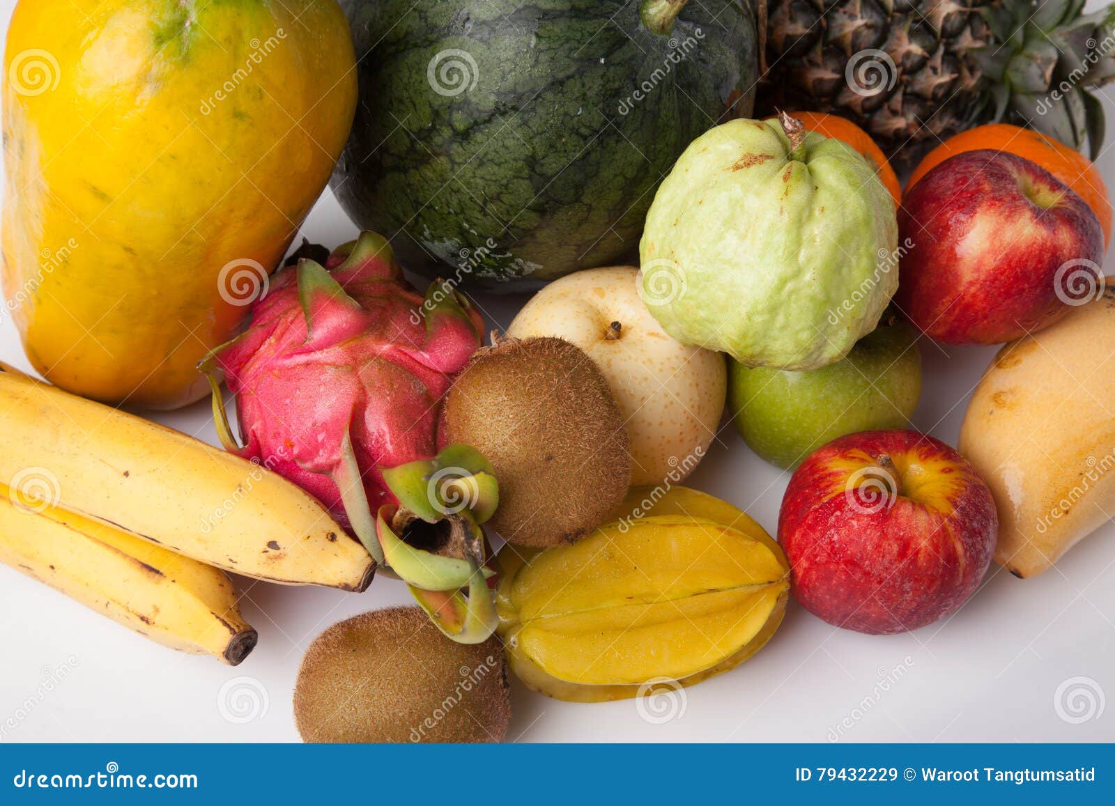 Mixed colorful fruits stock image. Image of food, organic - 79432229