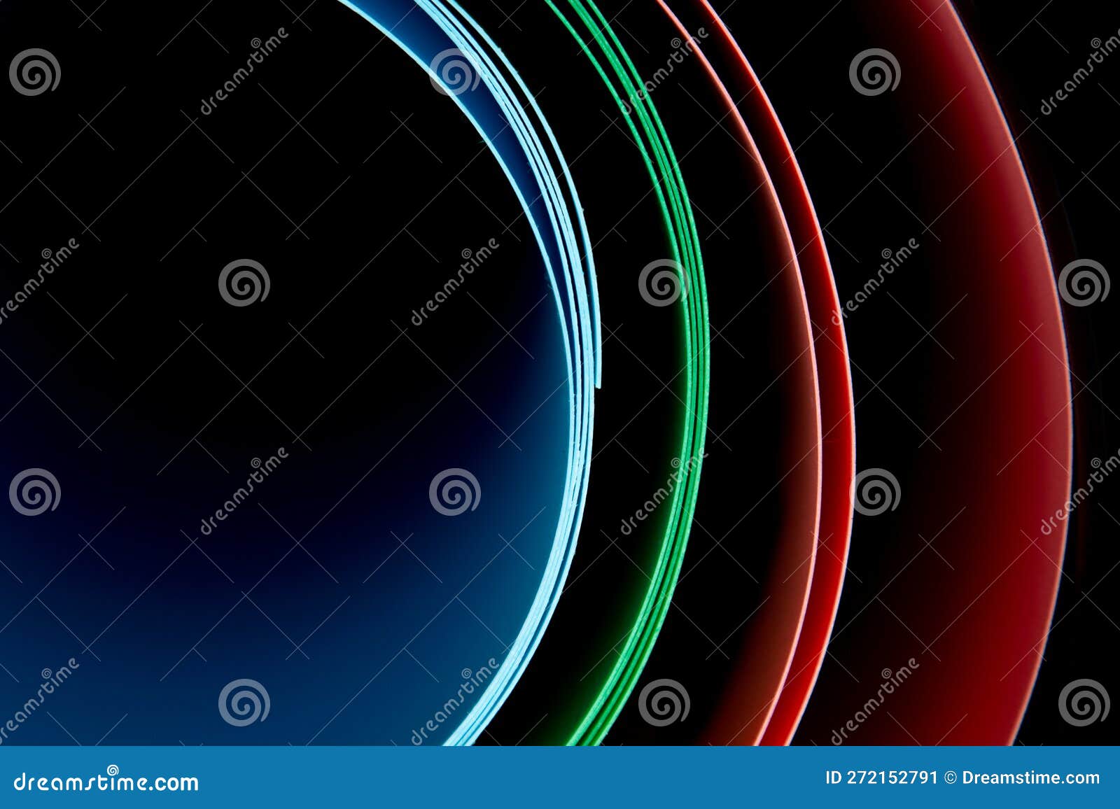 Mixed Colors on a Black Background Stock Illustration - Illustration of ...