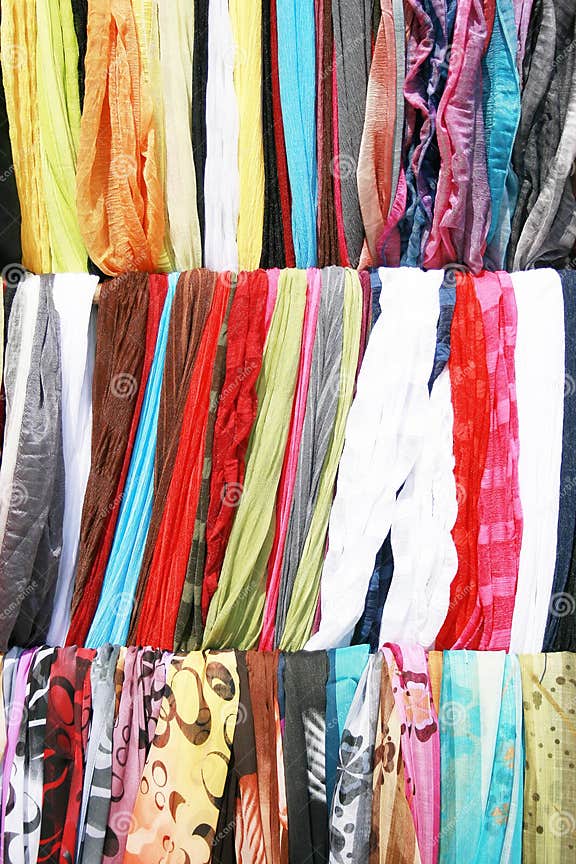 Mixed colors silk stock image. Image of material, bright - 19022033